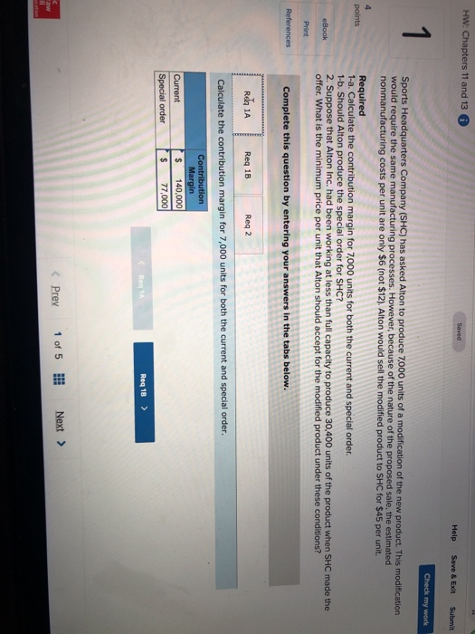 Solved Help Save & Exit Submit Check my work Alton Inc. is | Chegg.com