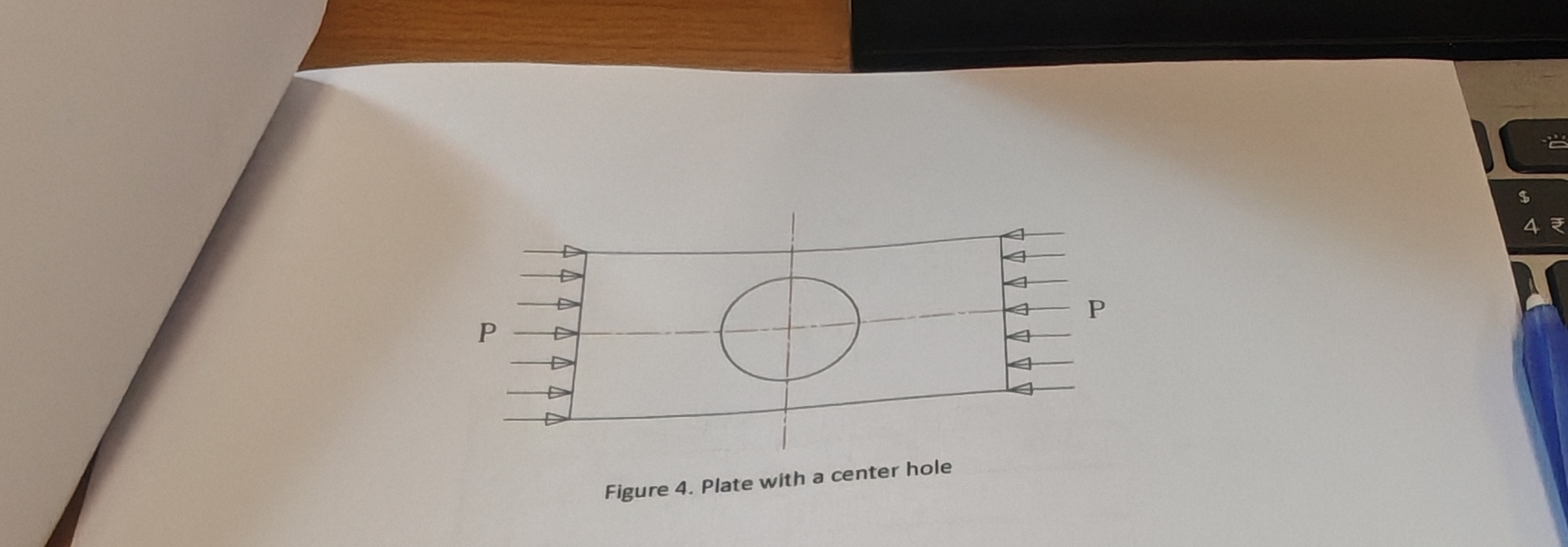 Solved Figure below shows a 2D rectangular plate with a | Chegg.com