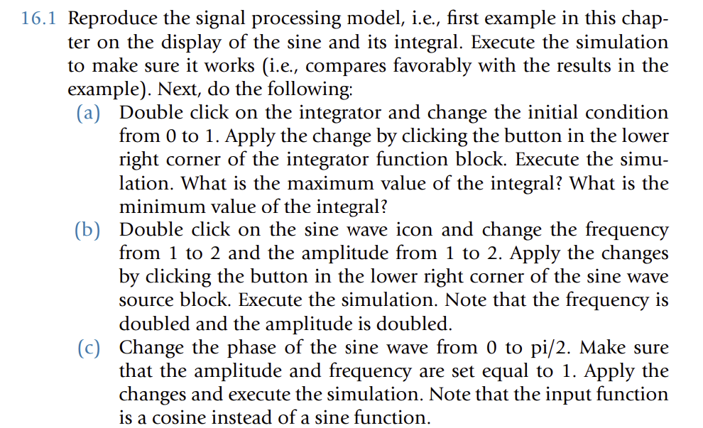 Solved 6.1 Reproduce the signal processing model, i.e., | Chegg.com