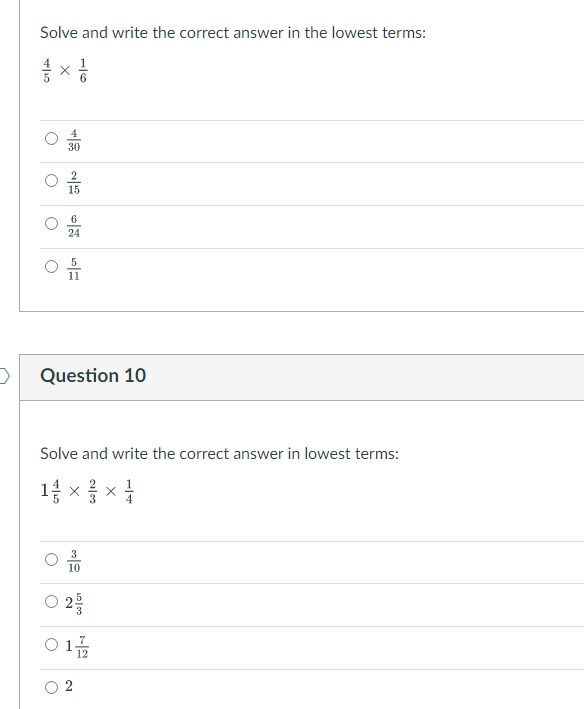 Solved Solve and write the correct answer in the lowest | Chegg.com