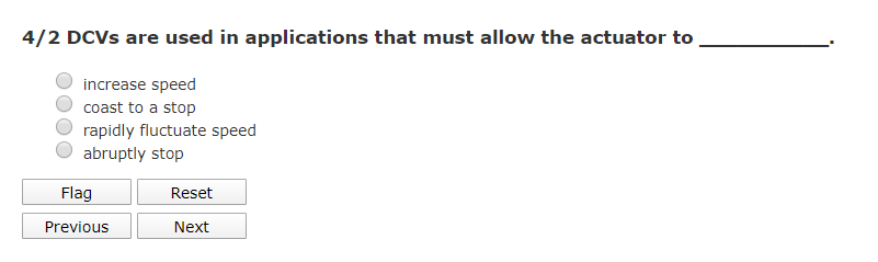 Solved The DCV spool that connects all ports in the center | Chegg.com
