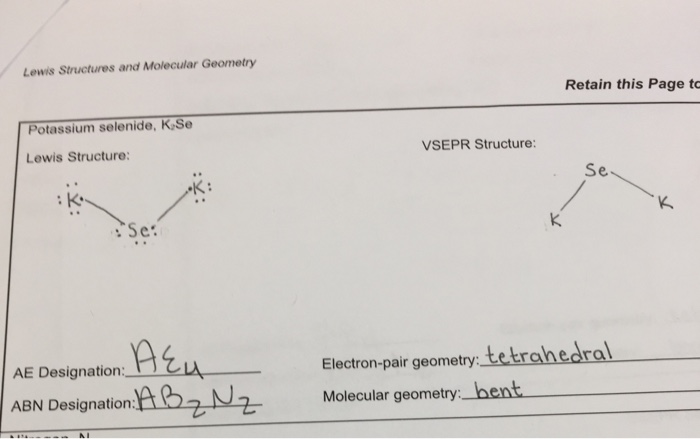 Solved Lewis Structures and Molecular Geometry Retain this | Chegg.com Solved Lewis Structures and Molecular Geometry Retain this | Chegg.com