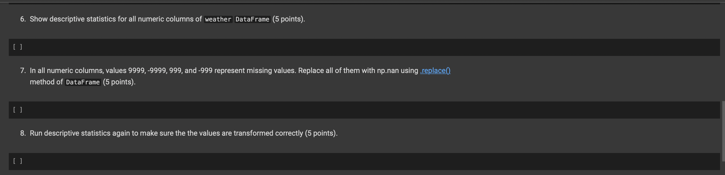 2. Check the top 5 rows of each dataframe to see what | Chegg.com