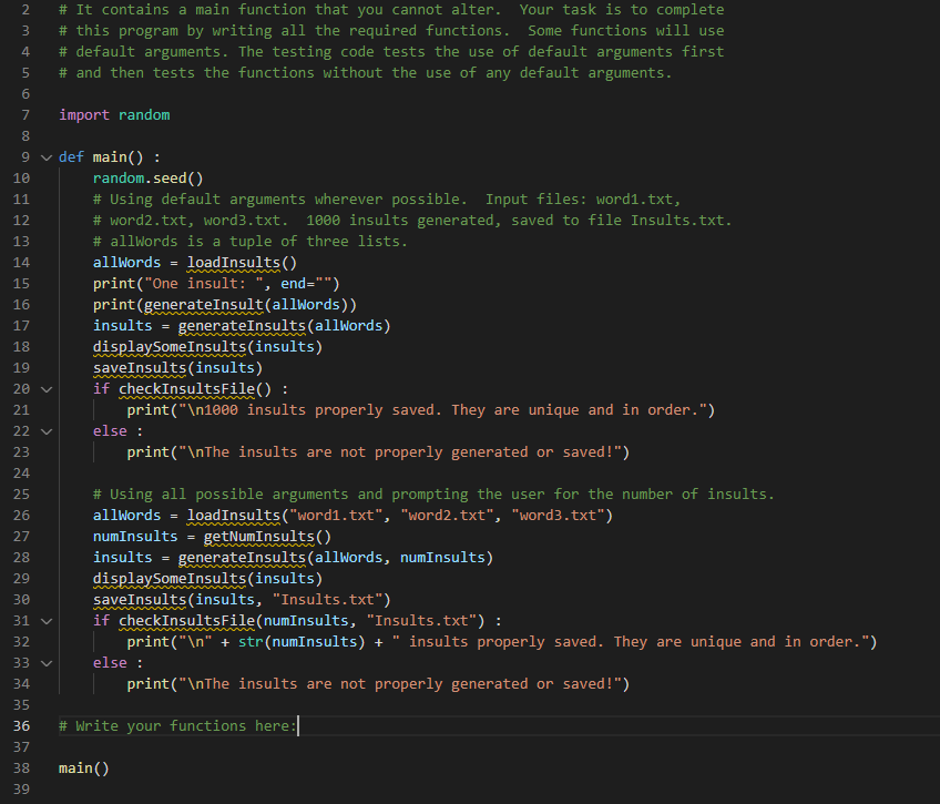 Solved For this assignment you will write a program with | Chegg.com