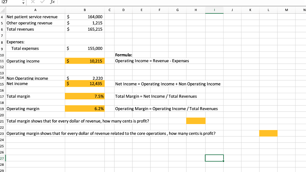 Solved what are the missing answers and what formula did you | Chegg.com