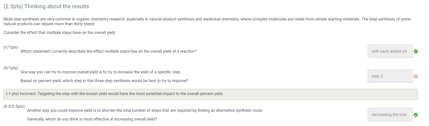 Solved Step 1 The first step in this example synthesis is to | Chegg.com