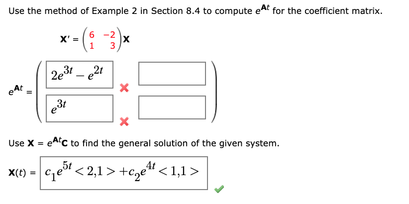 Solved Can I get the answers to the parts with a red x? | Chegg.com