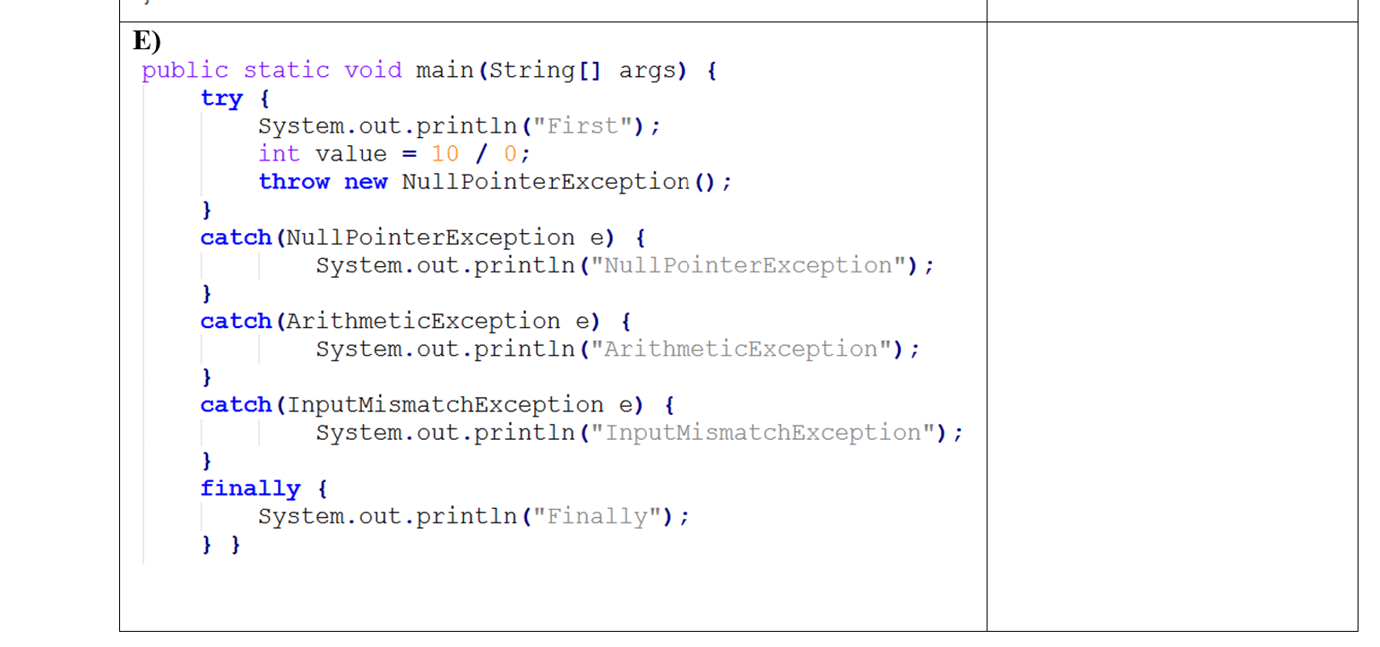 Solved Q1. What is the output of the following program? | Chegg.com