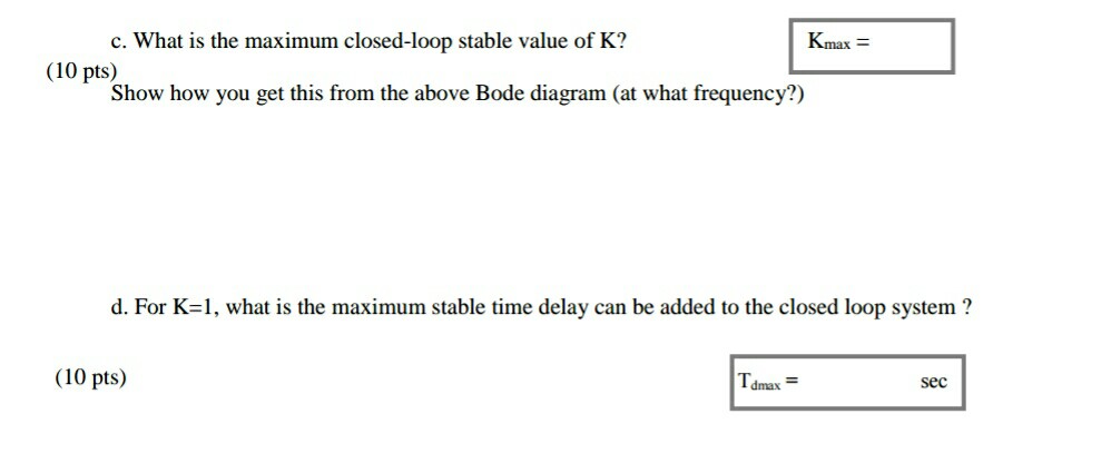 Solved 2. The open-loop system transfer function of an el | Chegg.com