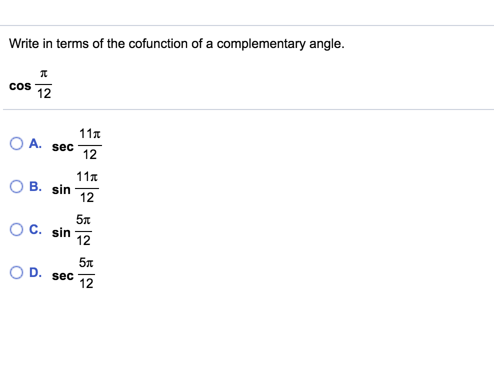 Solved Use the sum/difference identities to simplify the | Chegg.com