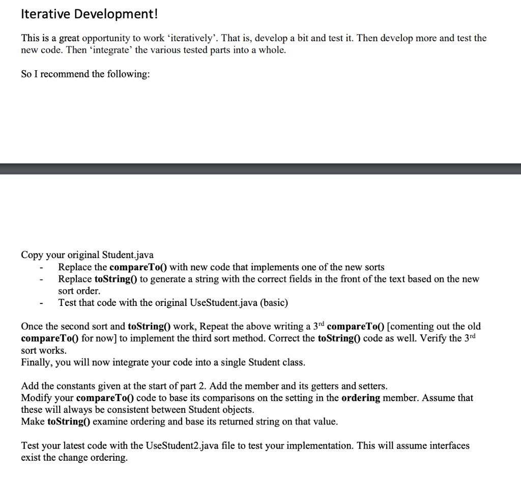 Part 2 [Note: Save your successful implementation of | Chegg.com