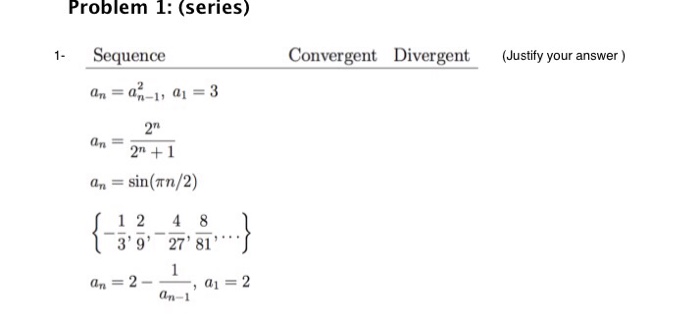 Solved Sequence A N A 2 N 1 A 1 3 A N 2 N 2 N 1