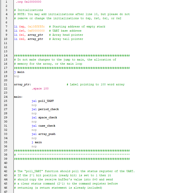 Solved The Task In this project, you will be writing a | Chegg.com