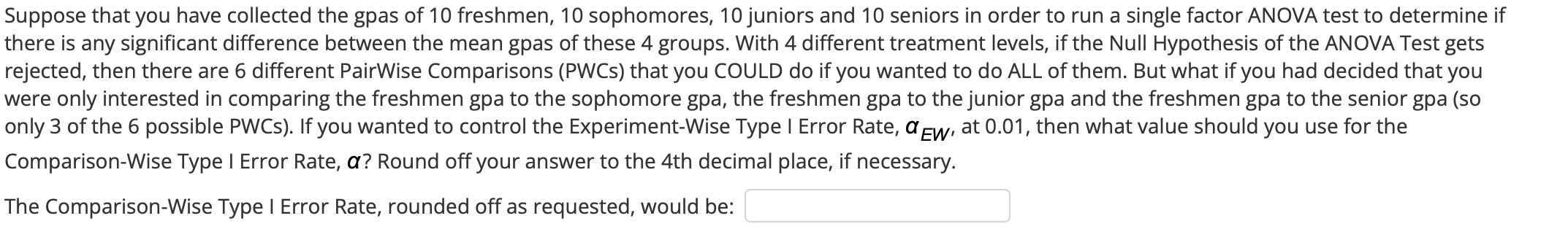 Solved Suppose that you have collected the gpas of 10 | Chegg.com