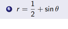 Solved r=21+sinθ | Chegg.com