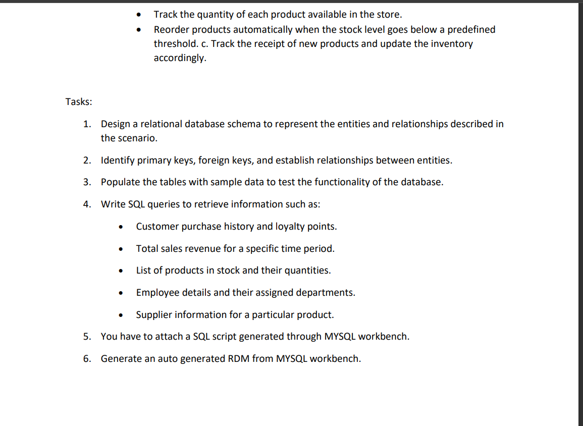 Solved You have been hired as a database consultant by a | Chegg.com