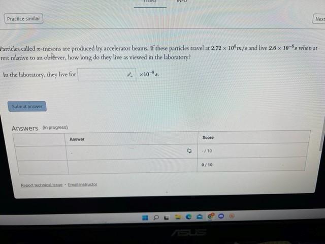 Solved CMS Practice similar Next Particles called -mesons | Chegg.com