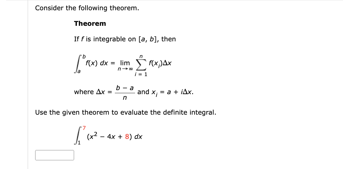 Solved Consider the following theorem.TheoremIf f ﻿is | Chegg.com
