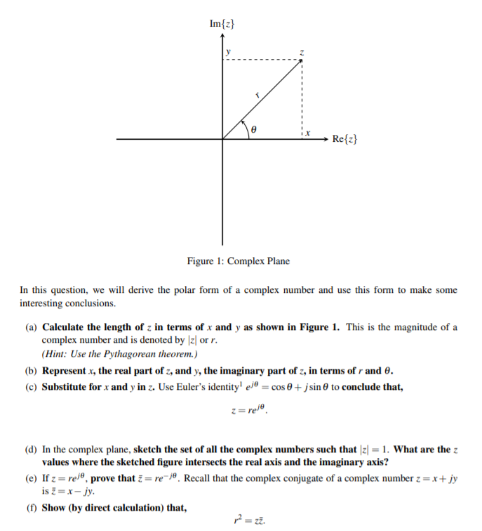 Solved Complex Numbers (PRACTICE) A common way to visualize | Chegg.com