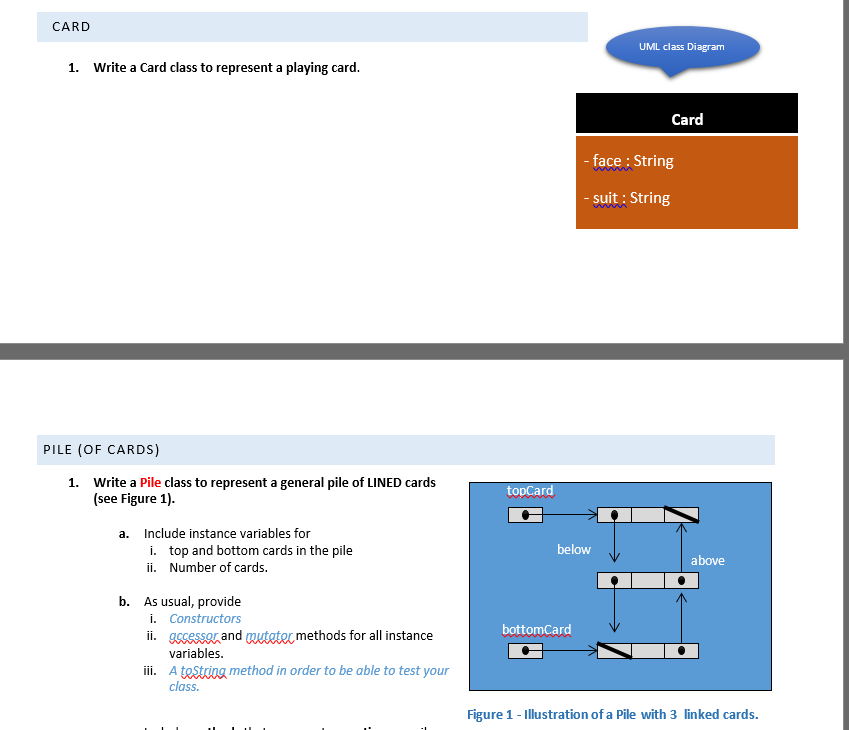 Solved CARD GAME (LINKING AND SORTING) DATA STRUCTURES | Chegg.com