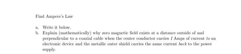 Solved a. Write it below. b. Explain (mathematically) why | Chegg.com