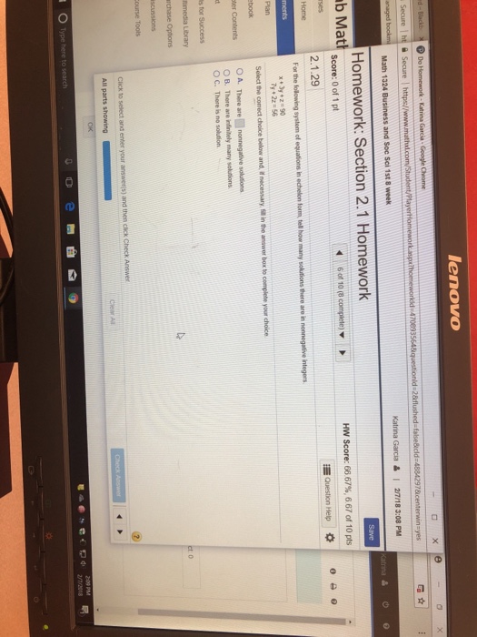 Solved Homework Section 2 1 Homework Score 0 Of 1 Pt