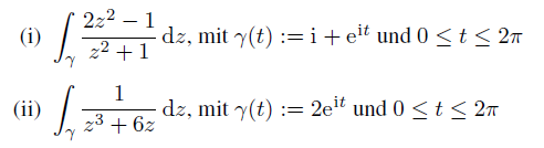 Solved Using the Cauchy integral formula, calculate the | Chegg.com