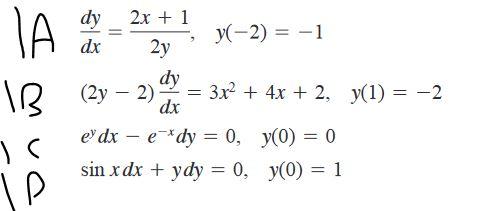 Solved Find an explicit solution of the given initial-value | Chegg.com