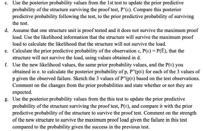Solved A new structure will be proof tested. It is assumed | Chegg.com
