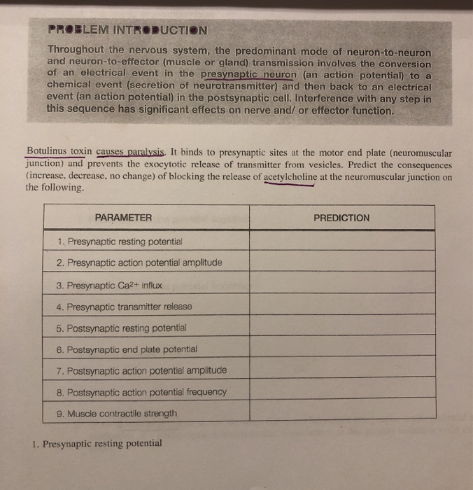 Solved Predict the consequences (increase, decrease, no | Chegg.com