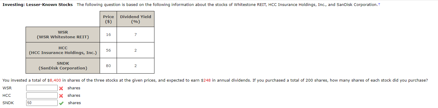 Solved * shares * shares shares | Chegg.com