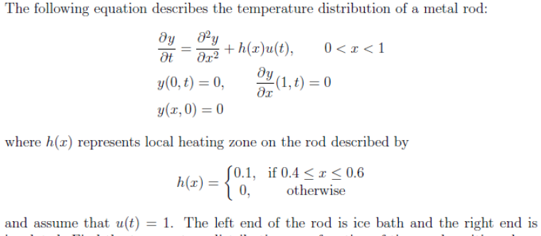 Solved Define the eigenvalue problem appropriate for solving | Chegg.com