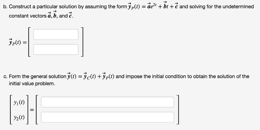 Solved (1 pt) Consider the initial value problem y + ý (0) | Chegg.com