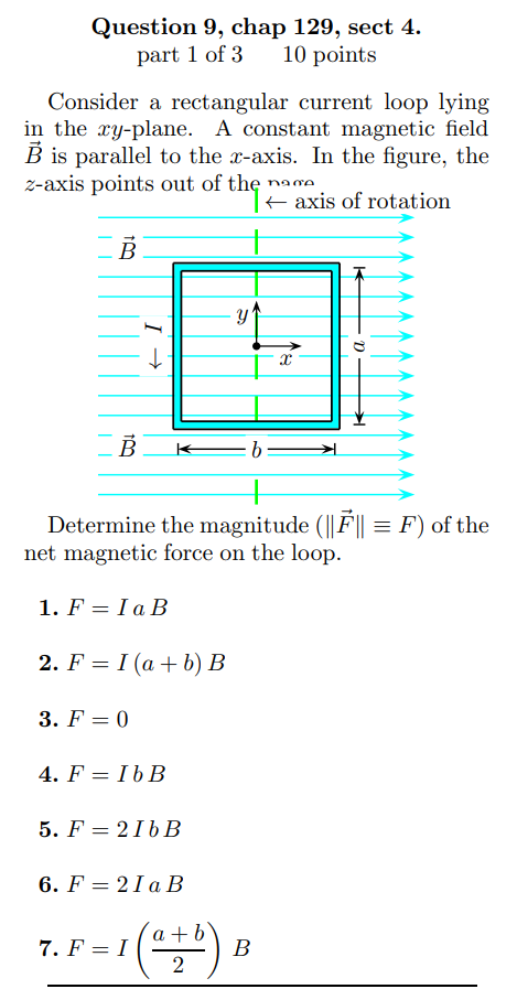 Solved Question 9, chap 129, sect 4. part 1 of 310 points | Chegg.com