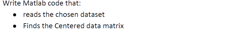 Solved 145×32 doubleWrite Matlab code that: - reads the | Chegg.com