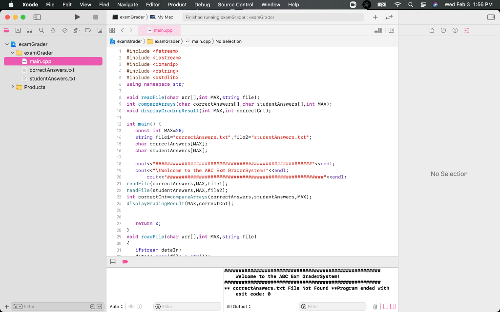 I use Xcode and am learning C++ Whenever I add a | Chegg.com