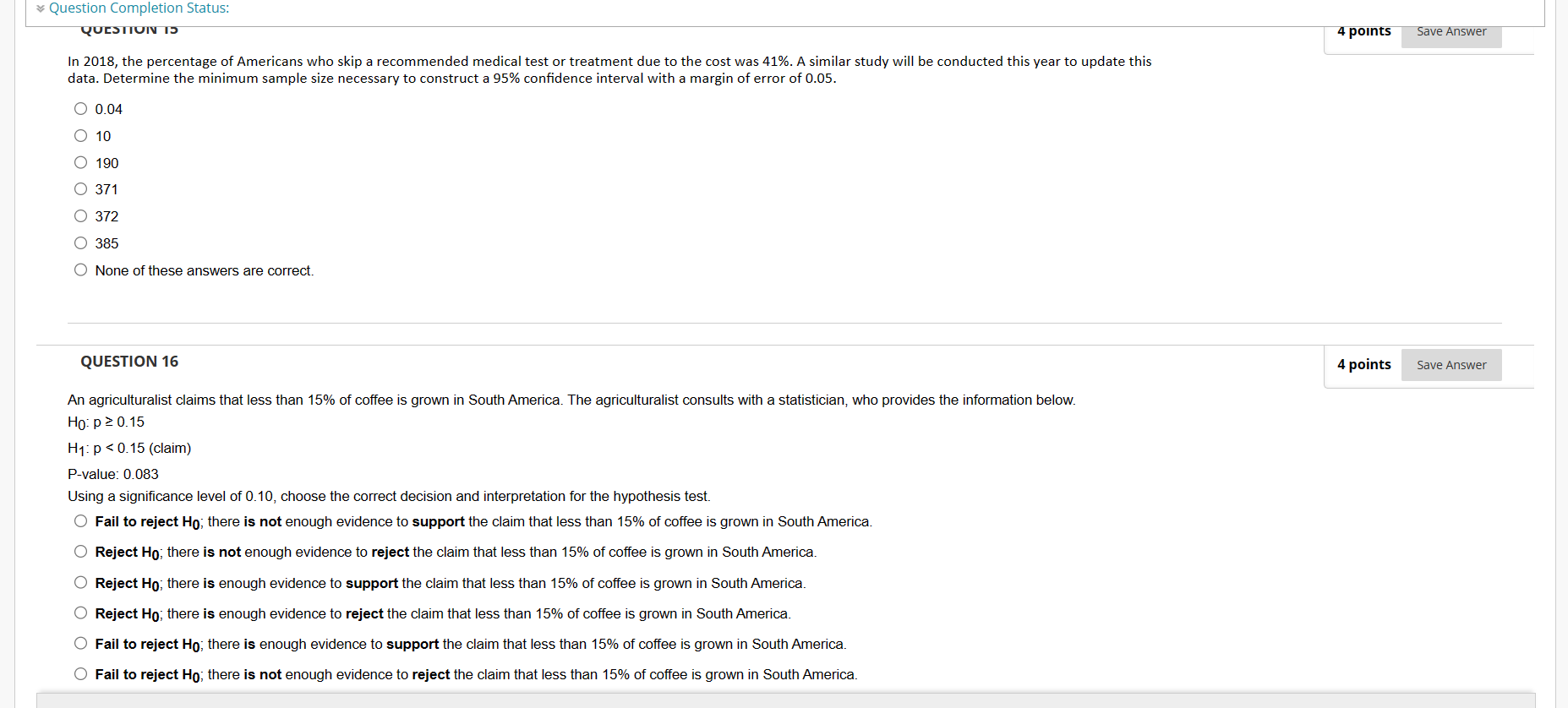Solved In 2018, the percentage of Americans who skip a | Chegg.com