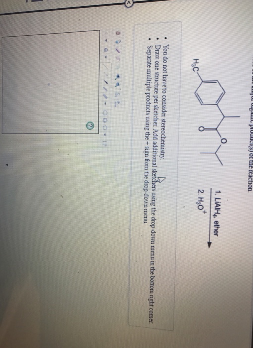 Solved Review Topics] Draw the structure ofthe major organic | Chegg.com