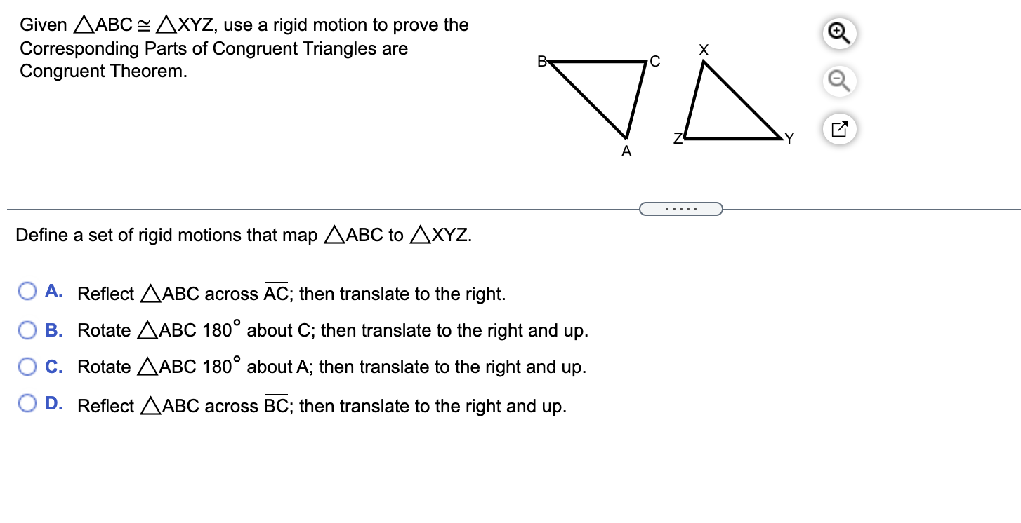 Solved Your friend thinks that the triangles shown below are | Chegg.com