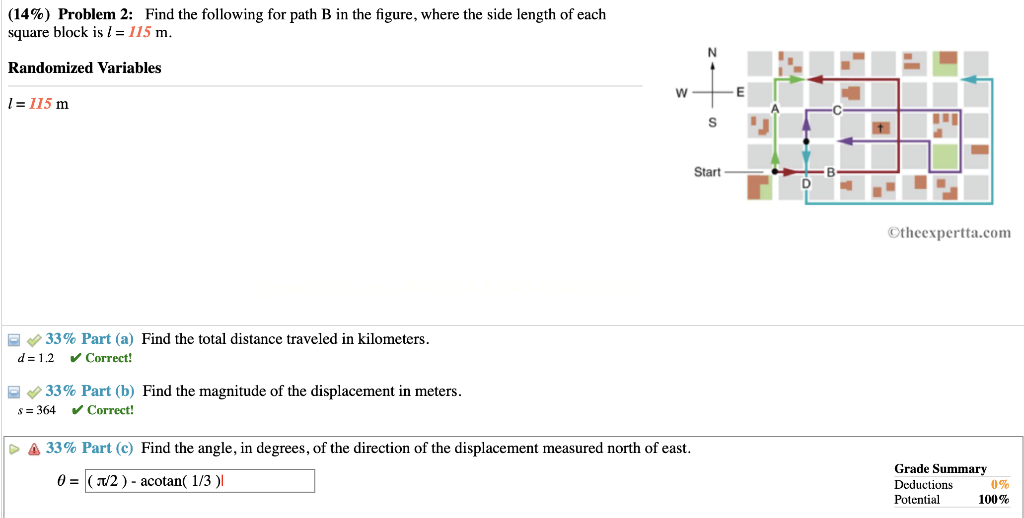 Solved (14%) Problem 2: Find the following for path B in the | Chegg.com