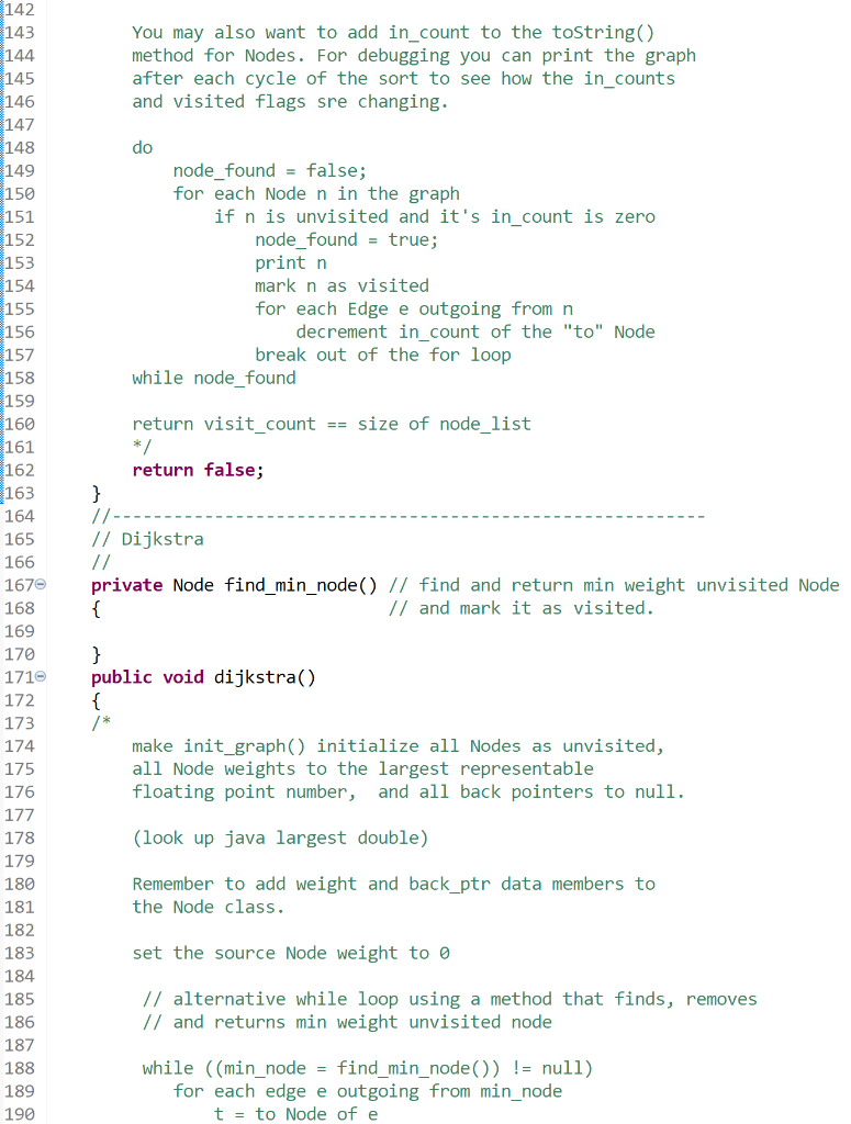Please answer each comment that is given on the | Chegg.com