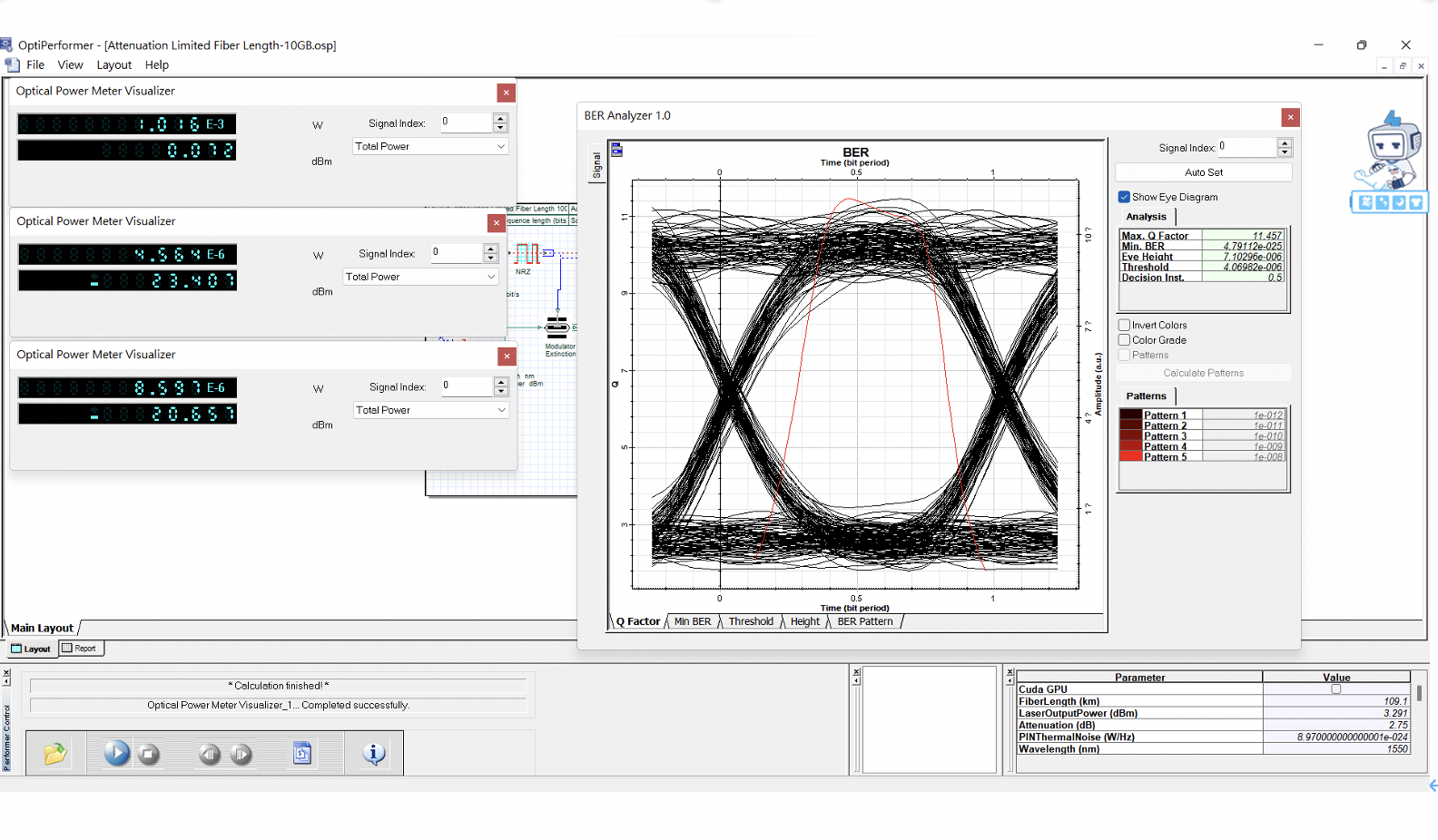 Solved OptiPerformer - [Attenuation Limited Fiber | Chegg.com