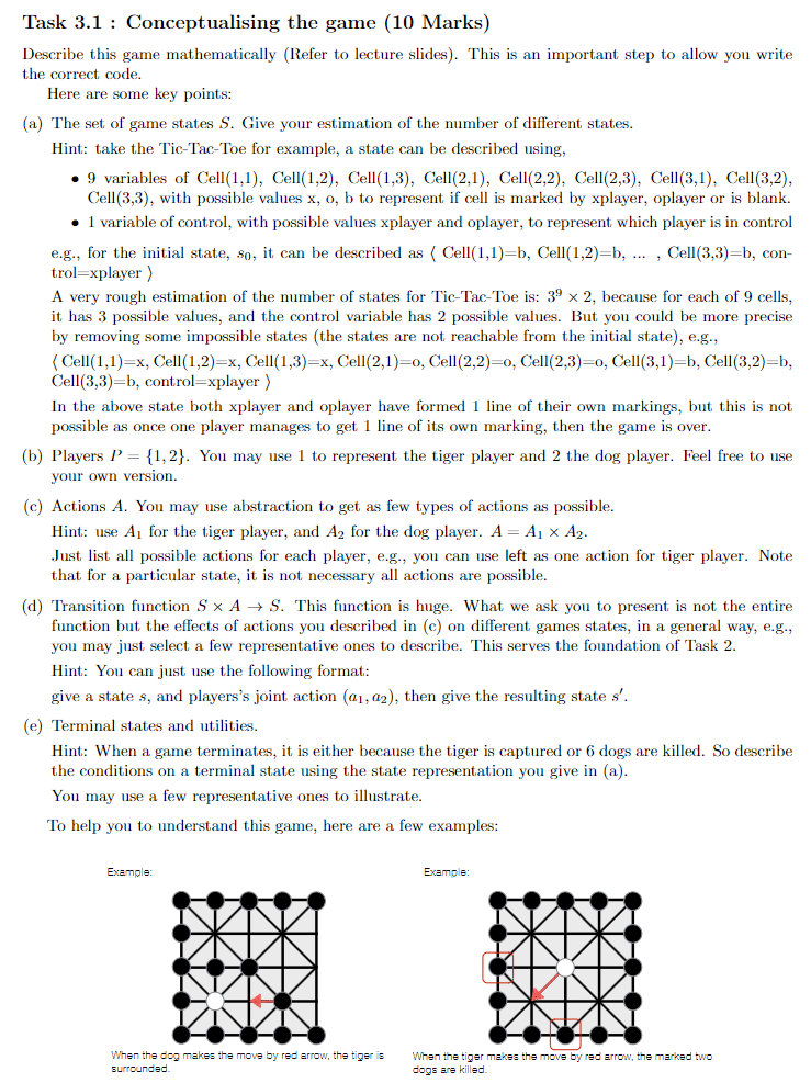 Solved Describe this game mathematically (Refer to lecture | Chegg.com