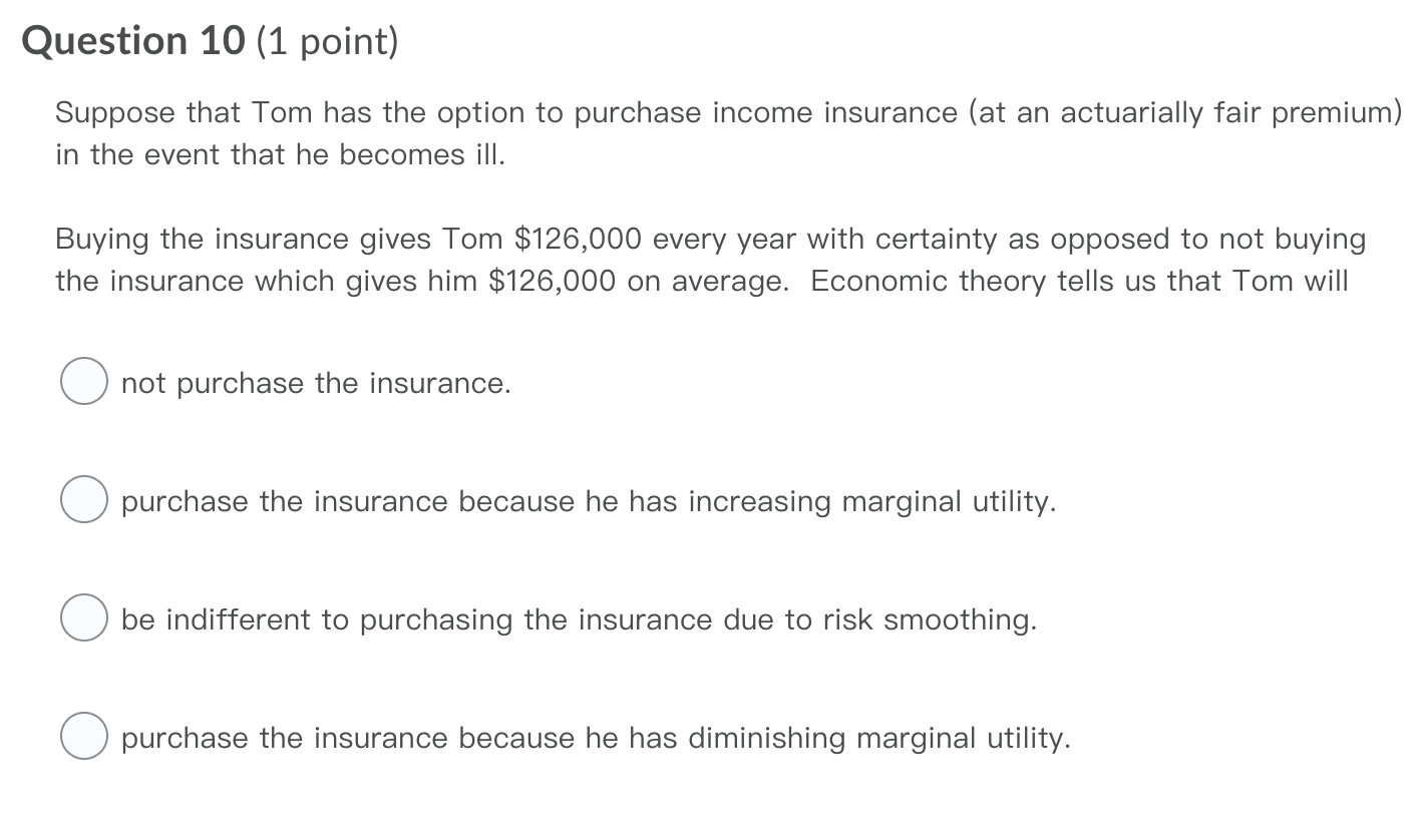 Solved Question 6 (1 point) Vertical equity is the idea | Chegg.com