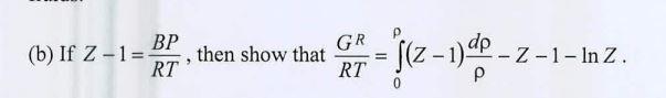 Solved (b) If Z−1=RTBP, then show that | Chegg.com