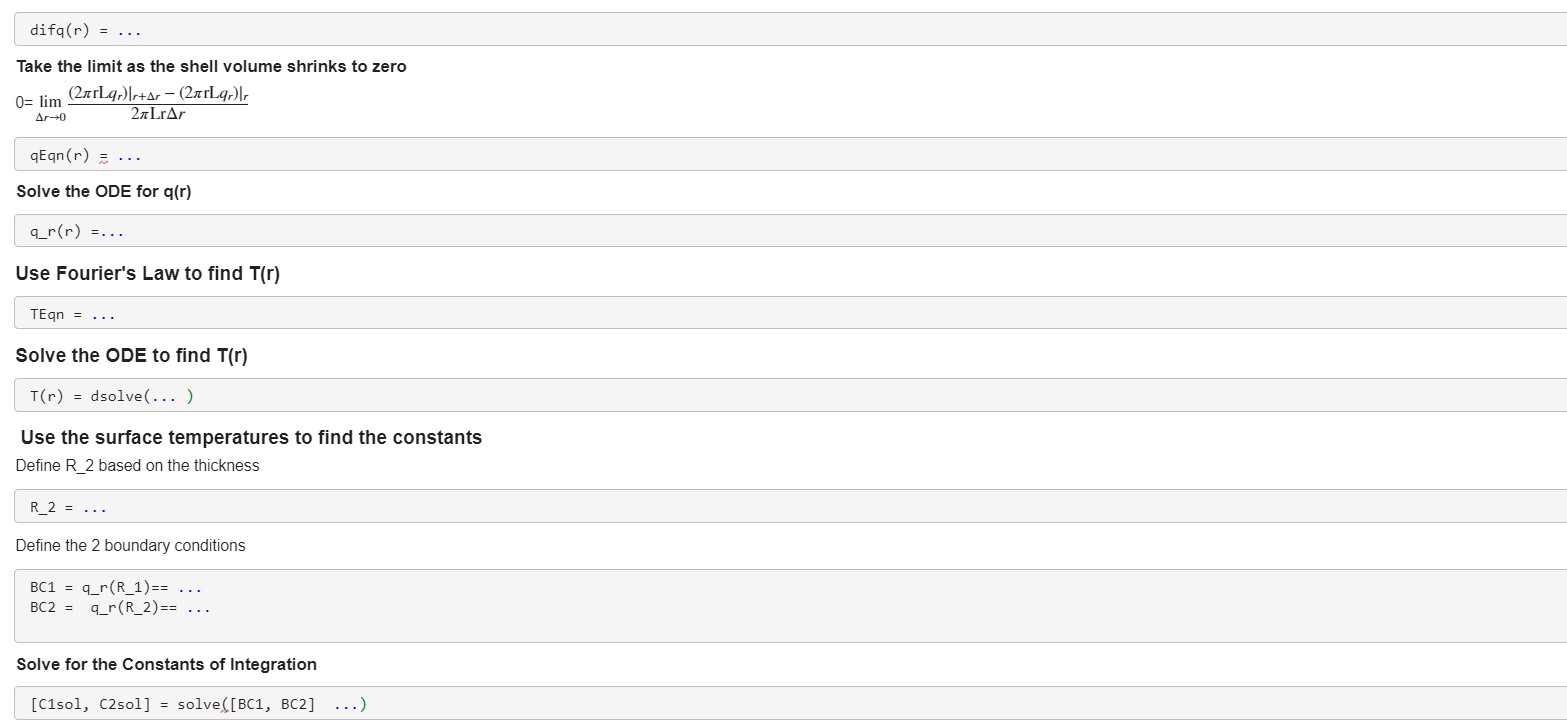 Solved difq(r)=… Take the limit as the shell volume shrinks | Chegg.com