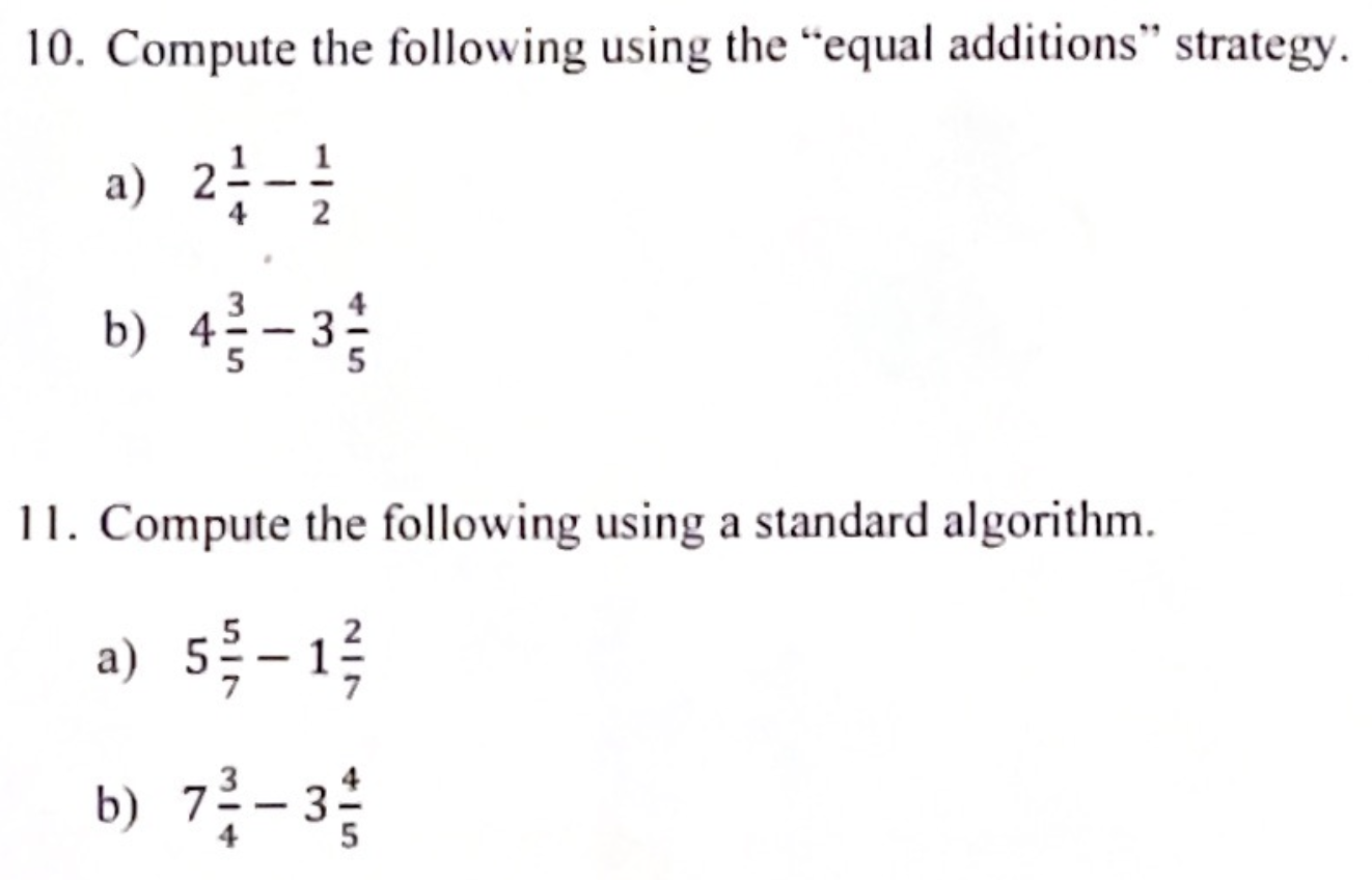 Solved 1. Use unit fractions to explain how to find the | Chegg.com