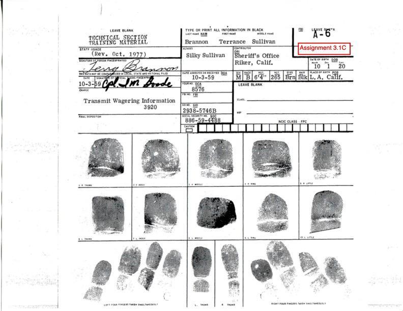 Block the card labeled 3.1C. Provide the correct | Chegg.com