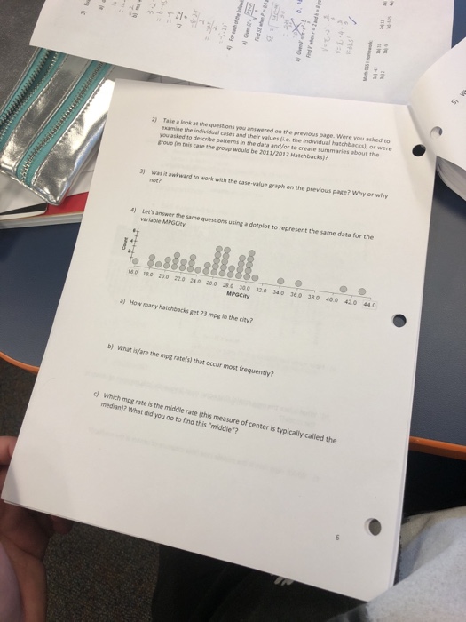 Solved PART 1 DISTRIBUTIONS FOR QUANTITATIVE DATA (DOTPLOTS) | Chegg.com