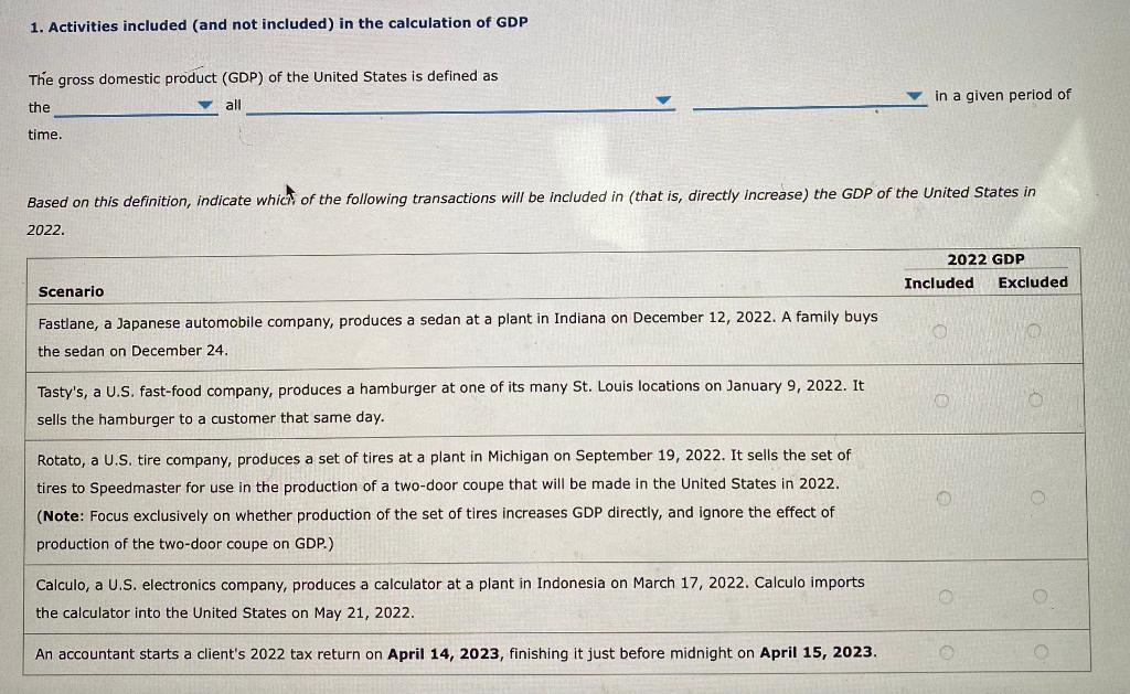 Solved Based on this definition, indicate which of the | Chegg.com